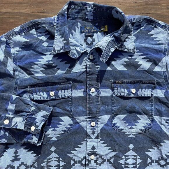 Polo Ralph Lauren | Shirts | Polo Ralph Lauren Shirt Menslarge Blue ...